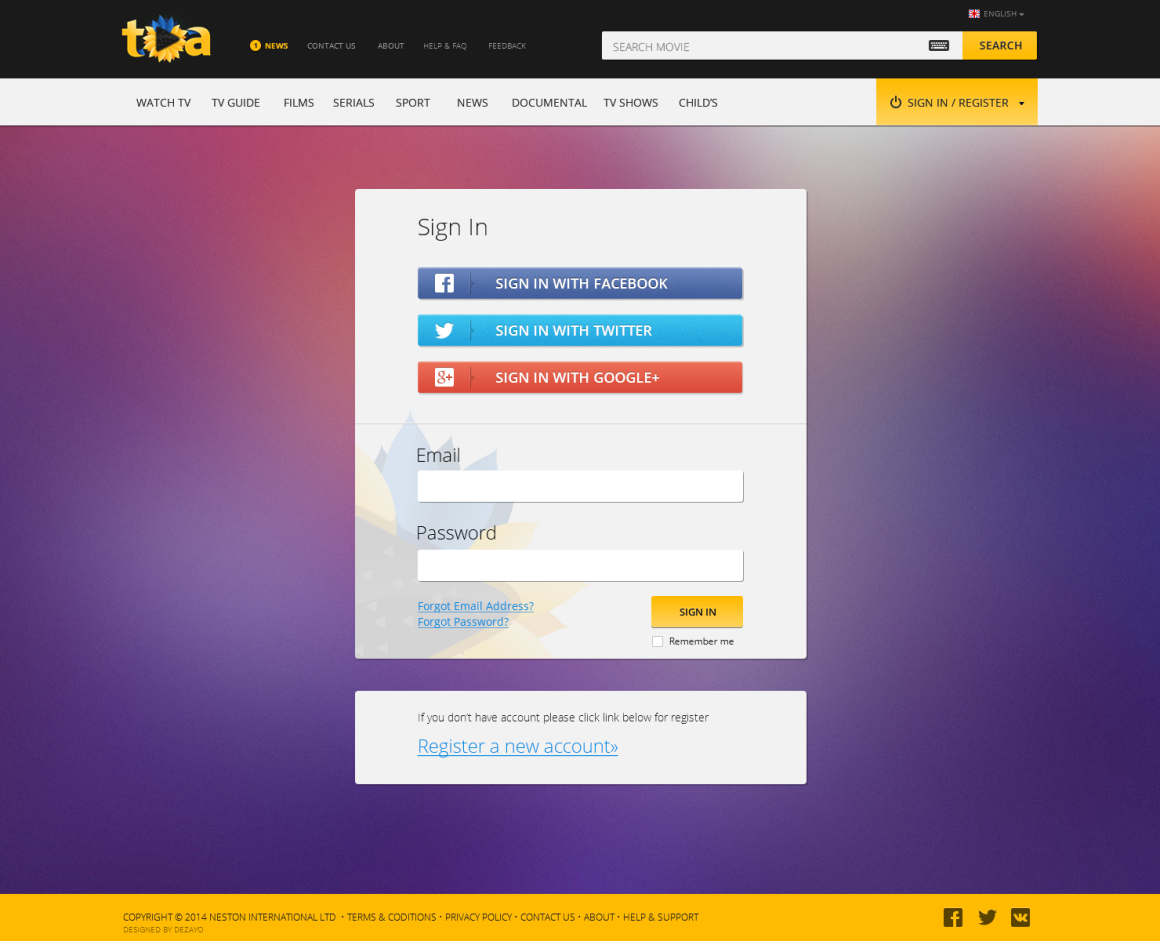 TUA – Video Portal Design – DesArt Lab